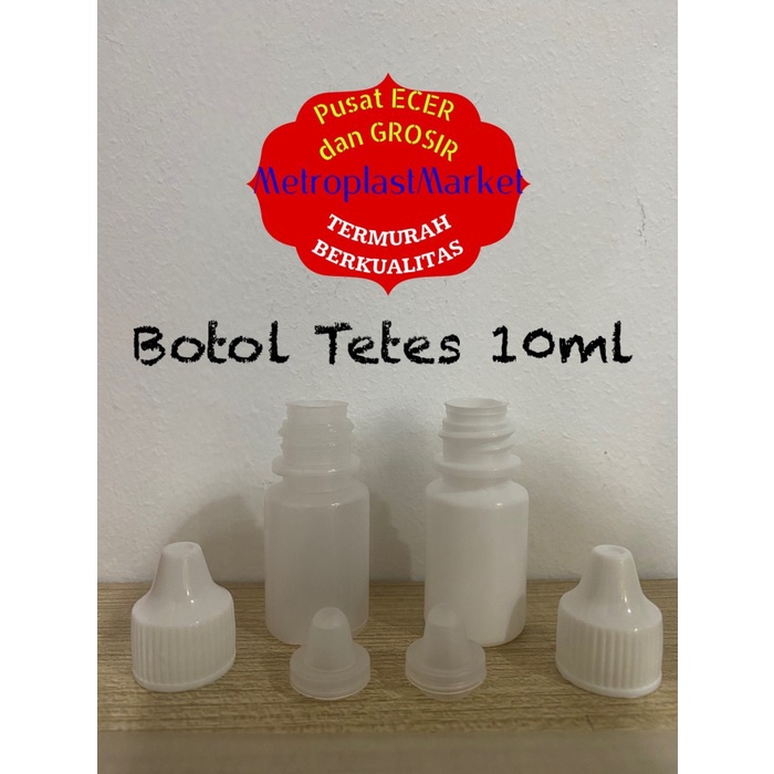 Jual Botol tetes 10 ml 10ml botol tetes 10 cc obat mata botol pewarna ...