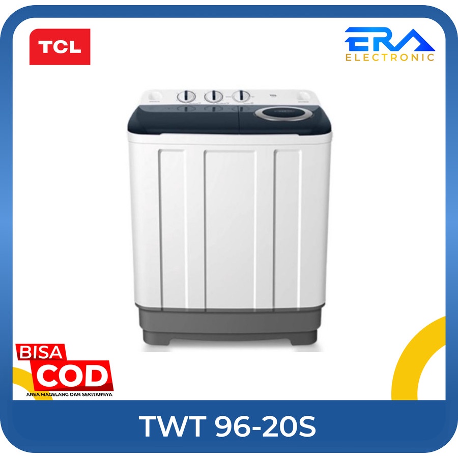 Jual Mesin Cuci TCL 2 Tabung TWT 96-20S 9 Kg | Shopee Indonesia