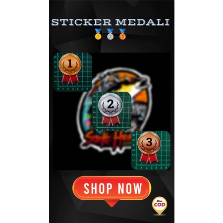 Jual STICKER AQUARIUM IKAN CHANA JUARA KONTES/STICKER CHANNA JUARA ...