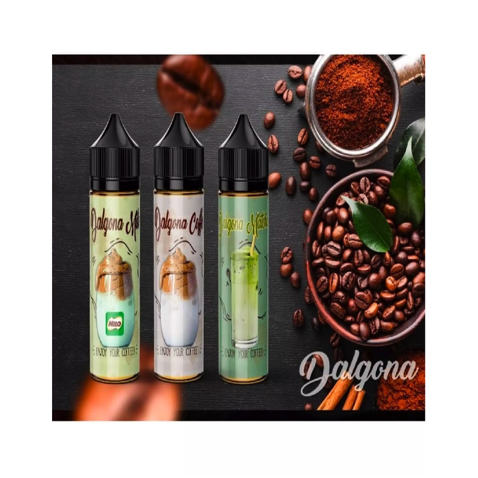 Jual LIQUIDS 60MILI MURAH DALGONAA RASA KOPI ENAK LARIS | Shopee Indonesia