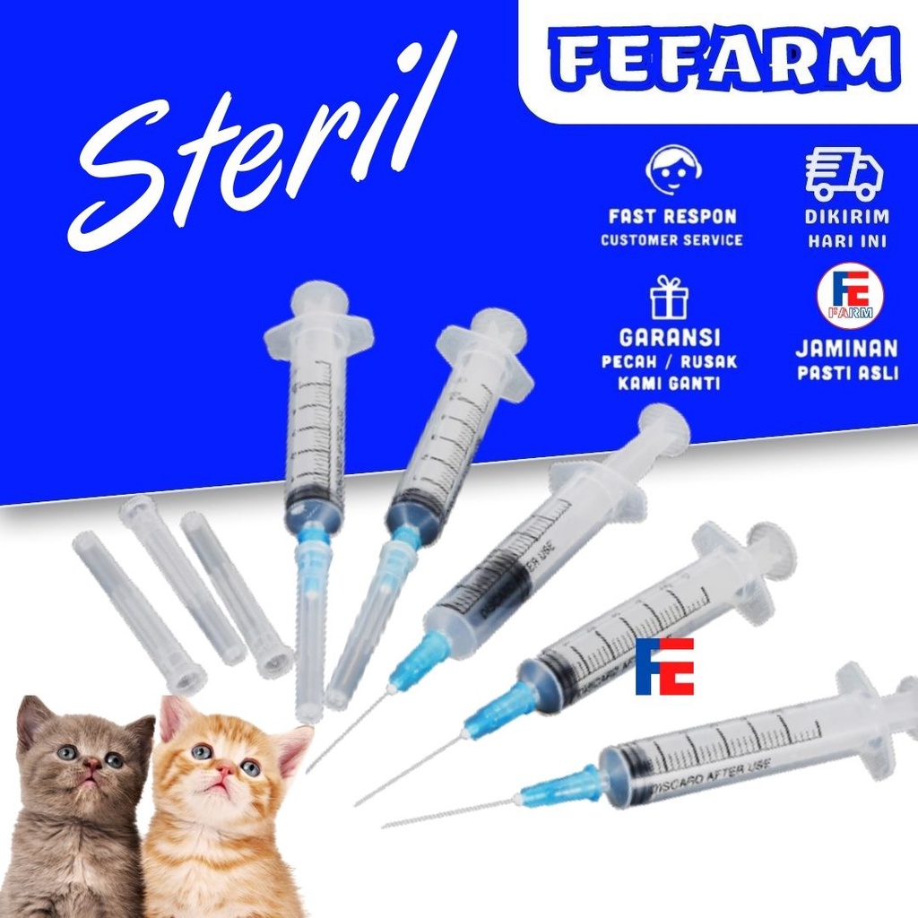Jual Spuit Kucing 2ml 3ml 5ml 10ml Spet Kucing Pipet Kucing Pipet Hewan ...