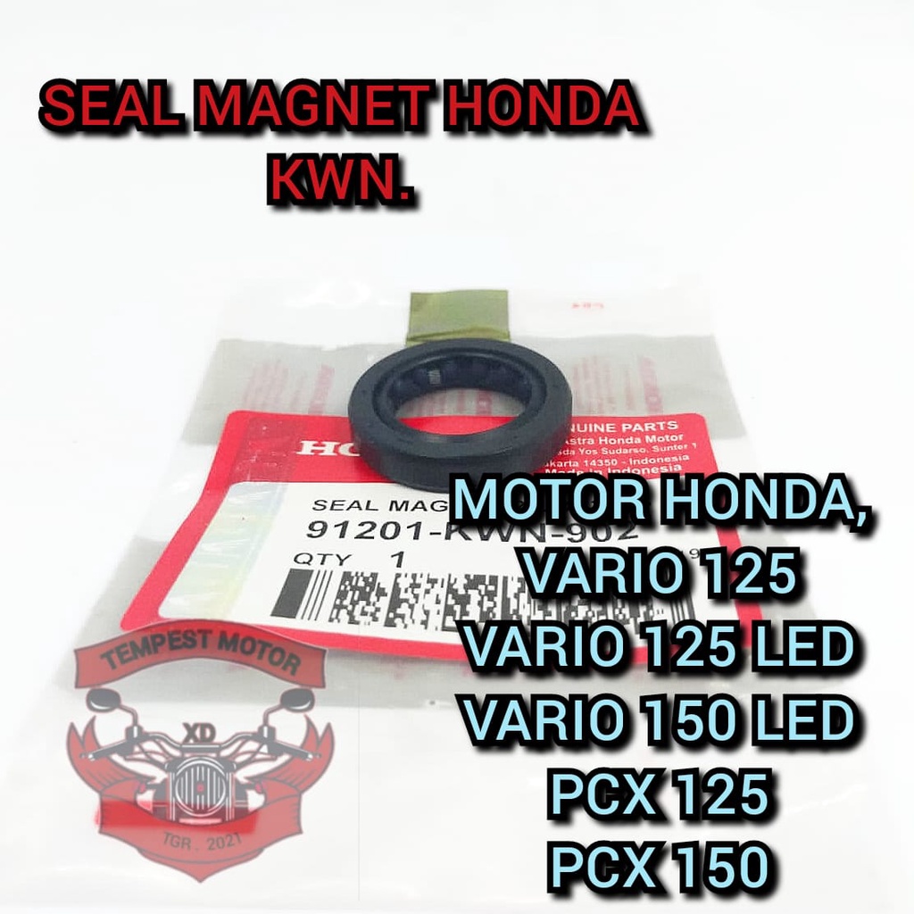Jual SEAL MAGNET PCX 150 NEW KWN SEL MAGNET VARIO 125 VARIO 150 SIL MAG ...