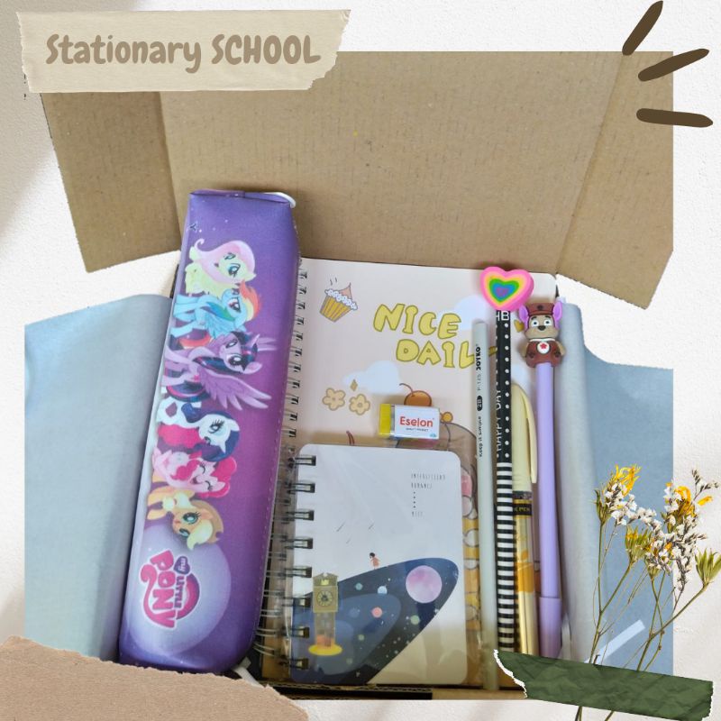 Jual PAKET STATIONERY HADIAH ULANG TAHUN ANAK BACK TO SCHOOL KADO ULTAH ...