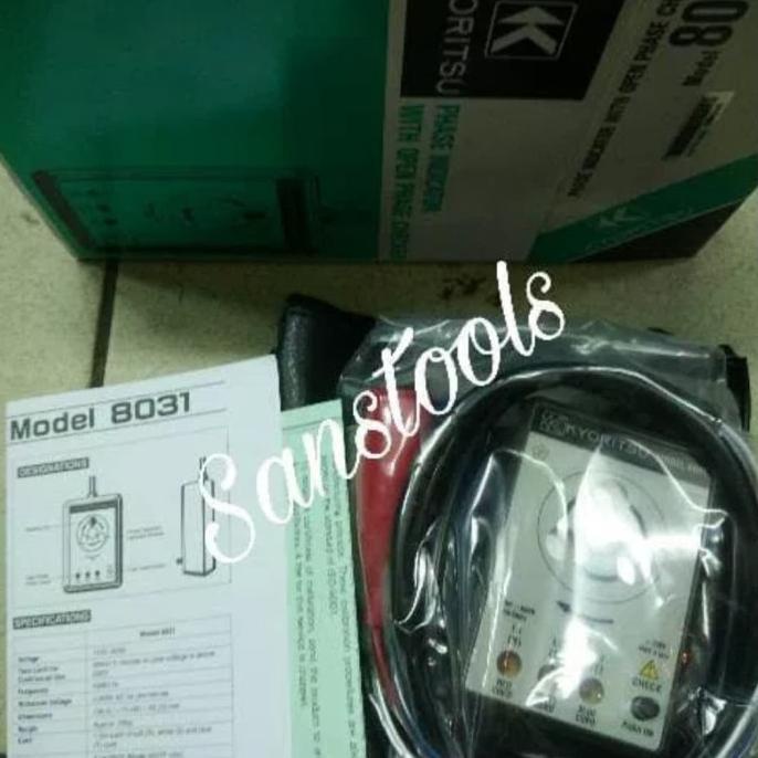 Jual Phase Indicator / Phase Checker / Kyoritsu 8031 | Shopee Indonesia