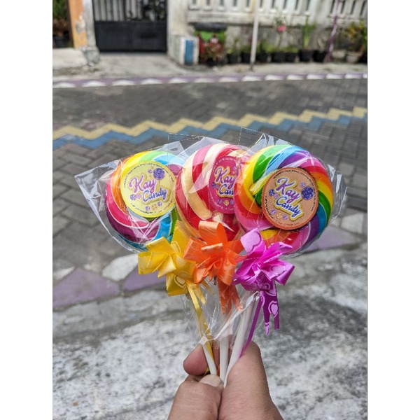 Jual Permen Lolipop 6.5 cm Bulat (Isi 50pcs) | Shopee Indonesia