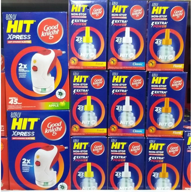 Jual Kz - hit express alat anti nyamuk elektrik & hit extra power isi ...
