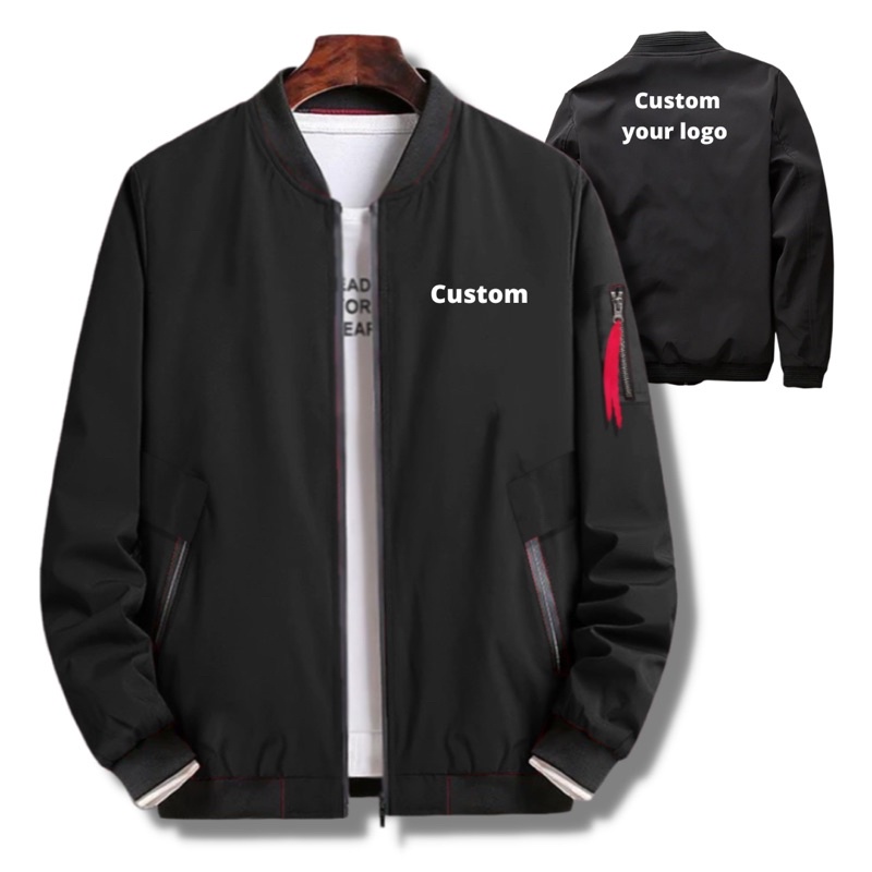 Jual JAKET CUSTOM SATUAN DESAIN SENDIRI | Shopee Indonesia