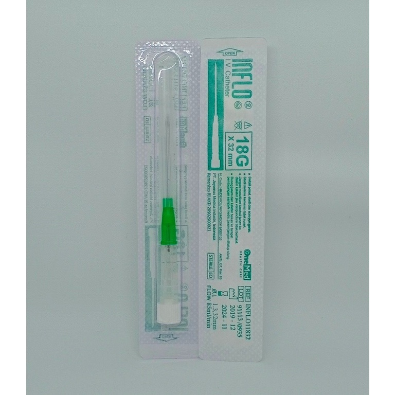 Jual Harga Per Pcs Inflo18 Inflo 20 Inflo 22 Inflo 26 IV Catheter Inflo ...