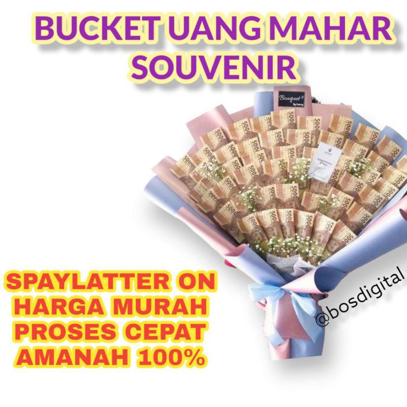 Jual BUCKET SUVENIR UANG (CUSTOM) | Shopee Indonesia