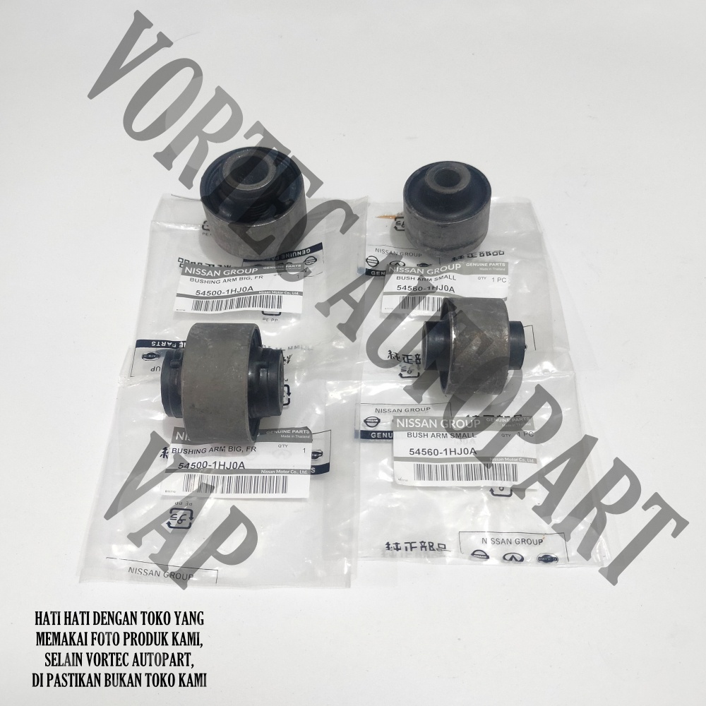 Jual Bushing Lower Arm Sayap Depan Besar Kecil Datsun Go Original 2 Set ...