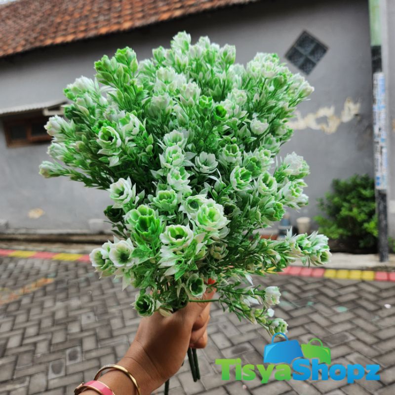 Jual Rumput Lotus Mini / Bunga hias Plastik | Shopee Indonesia