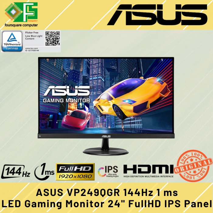 Jual ASUS VP249QGR Gaming LED Monitor 24" 144Hz 1ms | FullHD IPS Panel ...