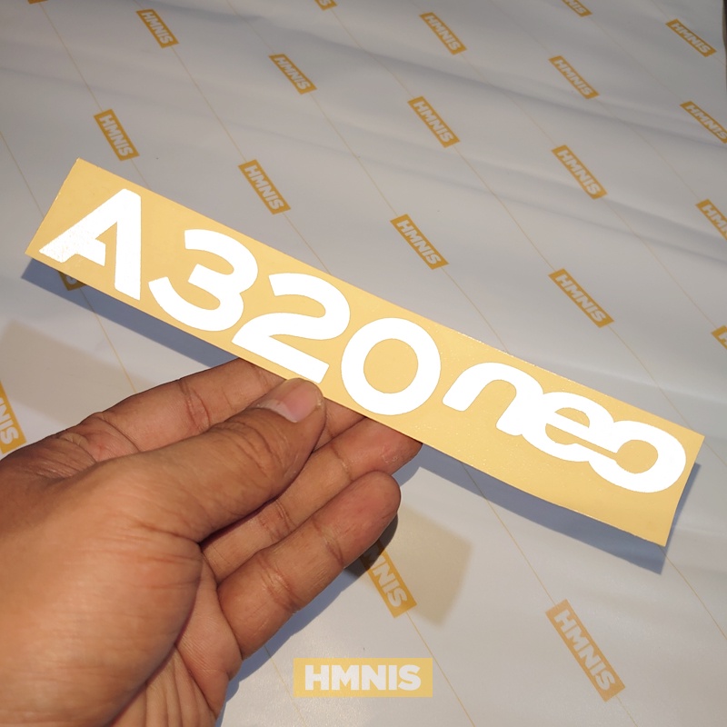 Jual Sticker Airbus A320 Neo, Airbus A330 Neo, Sticker Pesawat, Cutting ...
