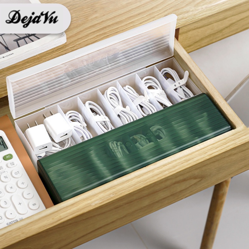 Jual Dejavu Tempat Kabel Data Penyimpanan Box Cabel Charger HP Storage ...