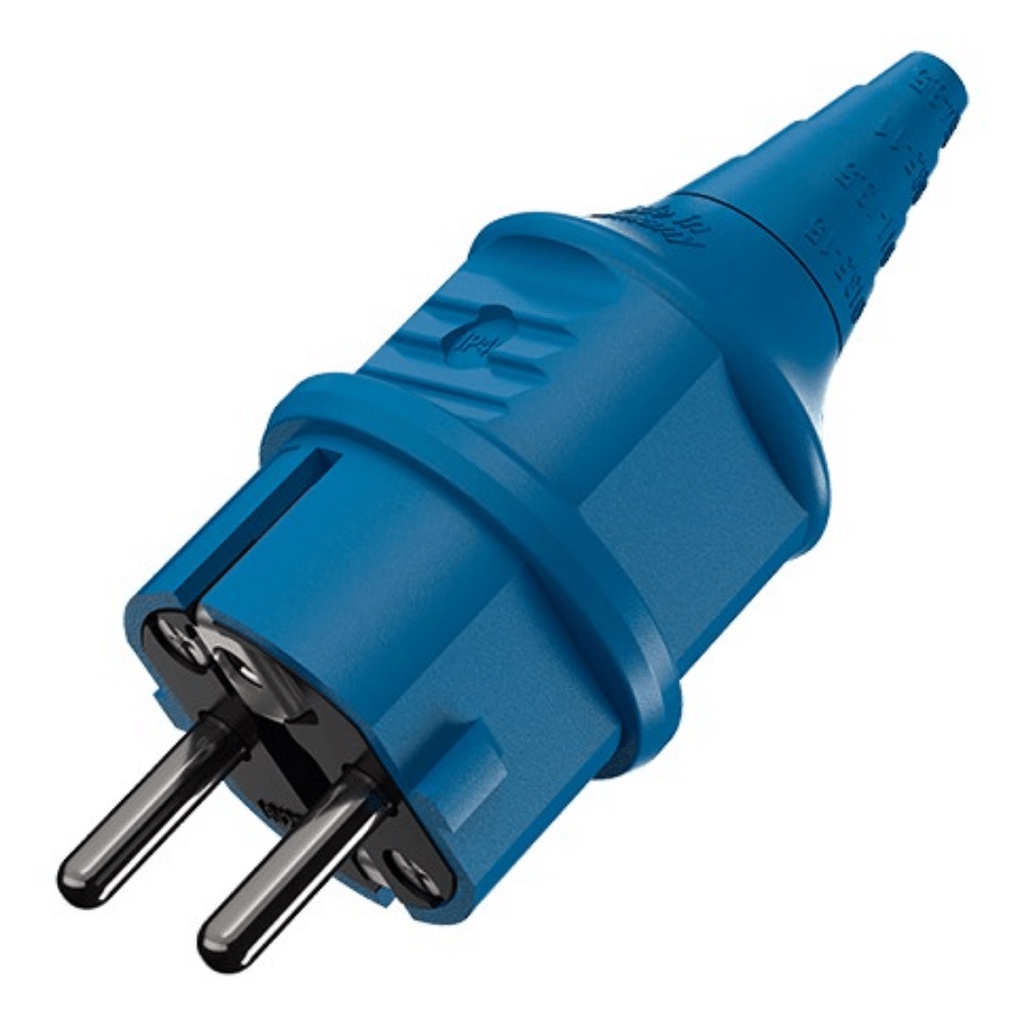 Jual MENNEKES 10838 SCHUKO PLUG 16A 230V BLUE | Shopee Indonesia