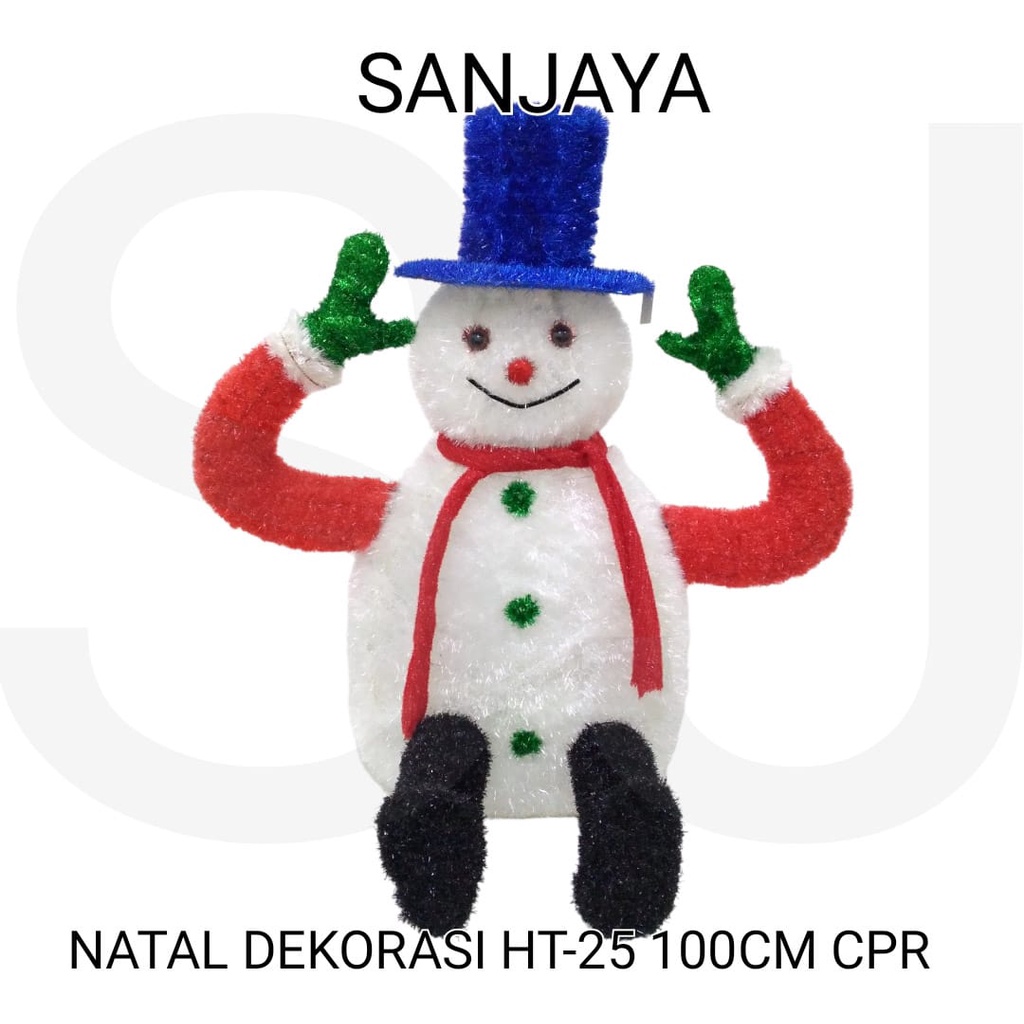 Jual Snowman / Dekorasi Boneka Salju Hiasan Natal / Ornamen Aksesoris ...