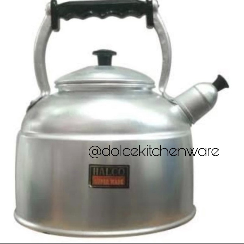 Jual Teko Ceret Bunyi Halco Alumunium 22 24 cm | Shopee Indonesia