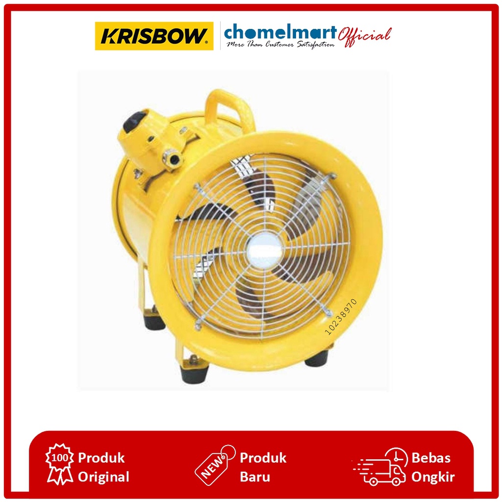 Jual Krisbow 12 Inci Kipas Ventilator Industrial Ex Proof - Kuning ...