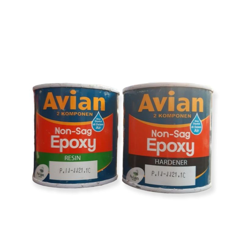 Jual AVIAN 2 KOMPONEN NON-SAG EPOXY HARDENER & NON-SAG EPOXY RESIN ...