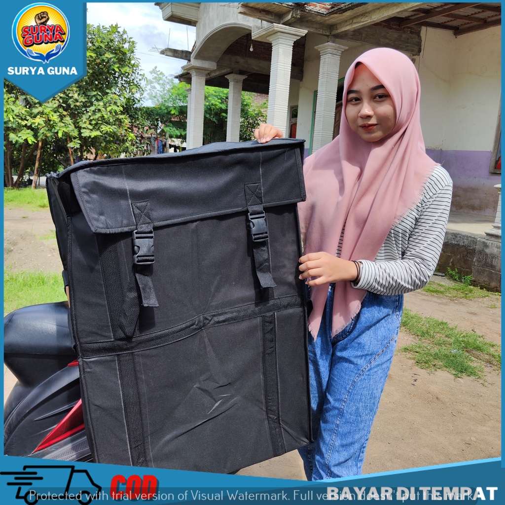 Jual Tas Obrok Motor Anti Air Bahan Super Tebal Super Jumbo | Shopee ...