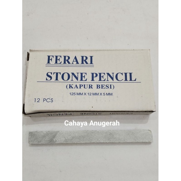Jual Kapur Besi Ferari / Kapur Besi Ferrari / Plat Stone Pensil Tulis ...