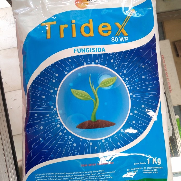 Jual FUNGISIDA TRIDEX 80 WP - 1 KG | Shopee Indonesia