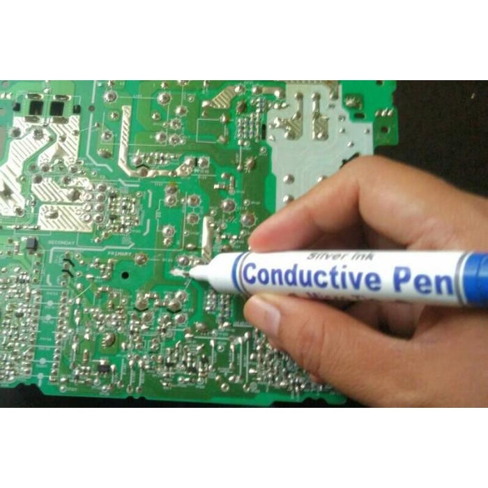 Jual Silver Conductive Pen / Iron pen ,Penyambung Jalur PCB | Shopee ...