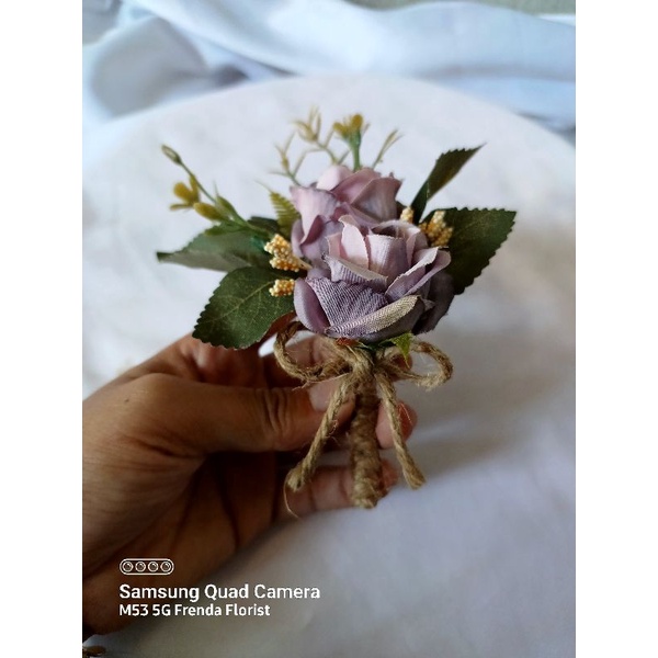 Jual Corsage/bunga saku jas bunga artifisial | Shopee Indonesia