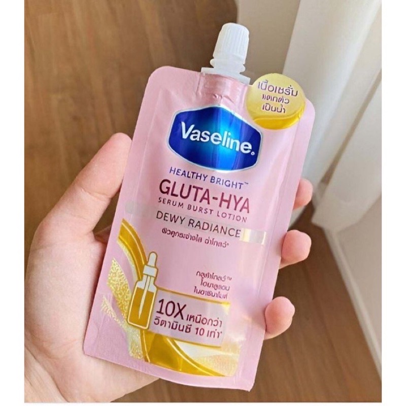 Jual Vaseline Gluta Hya Sachet - 30ml | Shopee Indonesia