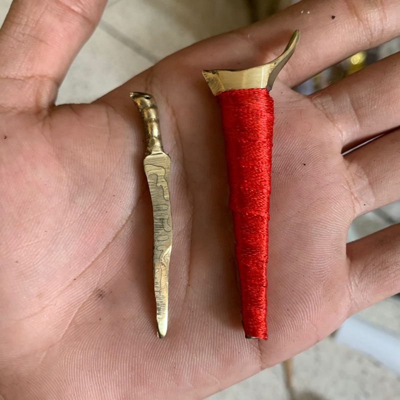 Jual koleksi Keris pedang mini kuningan | Shopee Indonesia