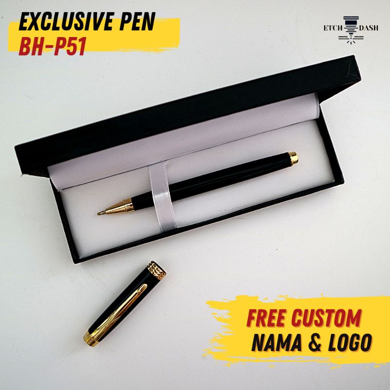Jual Pulpen Eksklusif Free Custom Nama dan Logo | Pulpen Custom ...