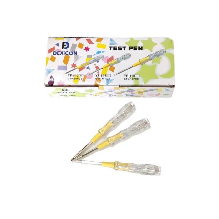 Jual Tespen Tes Pen Testpen Obeng Tespen Plus Minus 15cm Dexicon ...