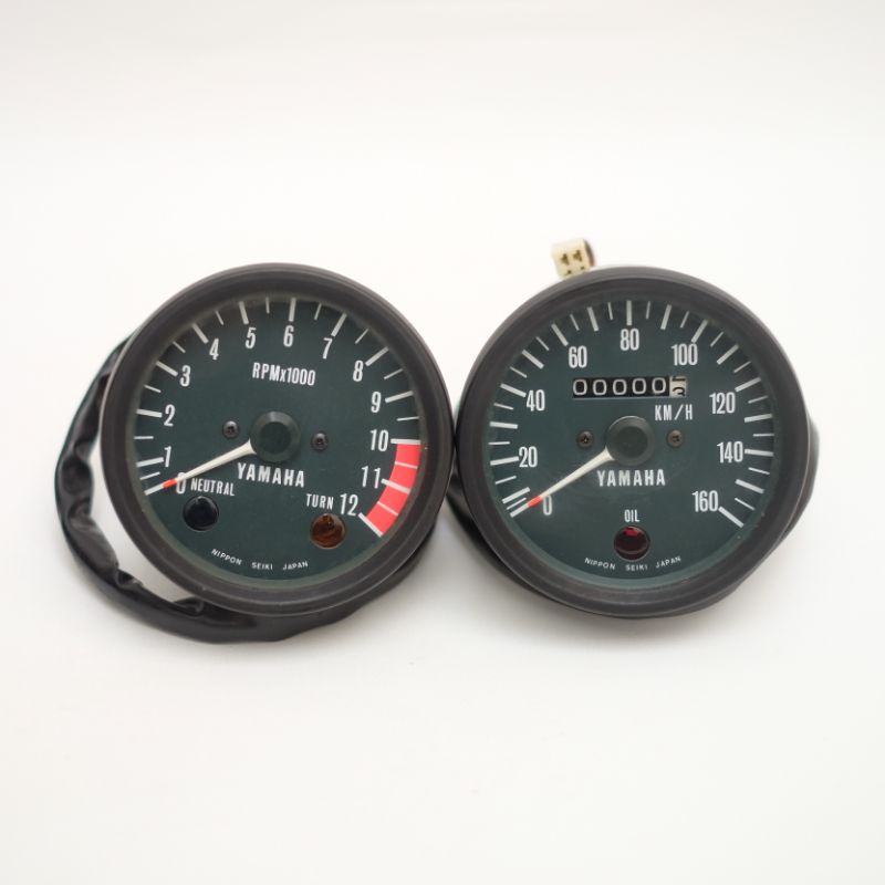 Jual SPEEDOMETER SPEEDO KILOMETER RPM SET YAMAHA RX125 RX 125 TWIN ...