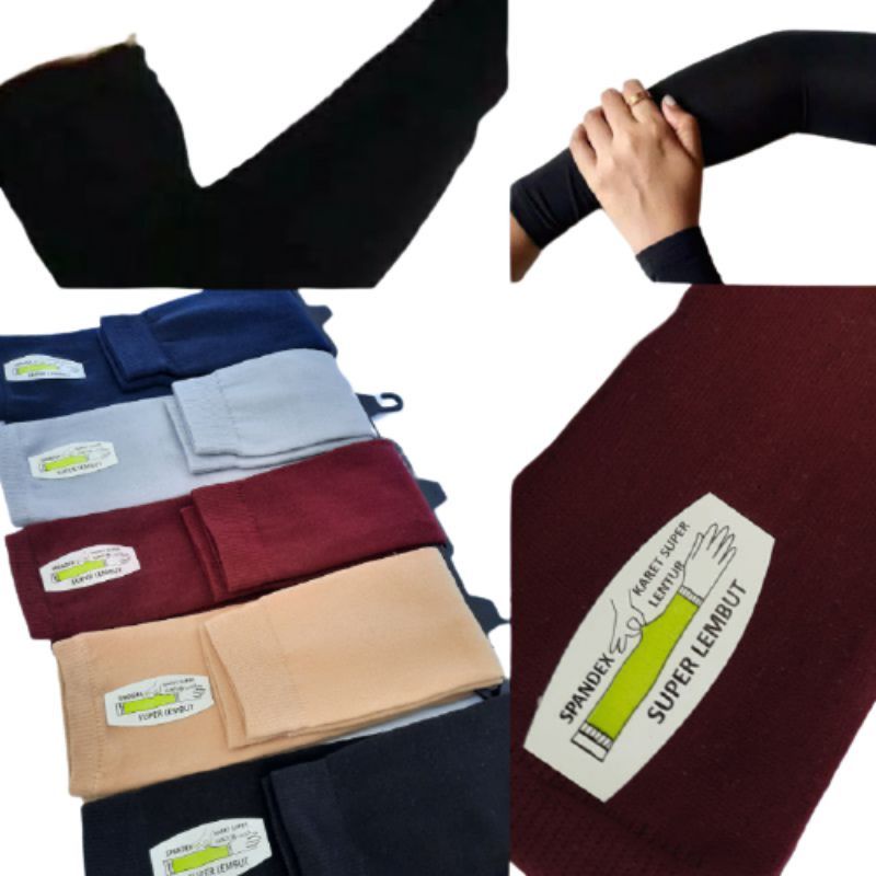 Jual MANGSET TANGAN SET KUALITAS BAGUS KAOS TEBAL ELASTIK CEWEK COWOK ...