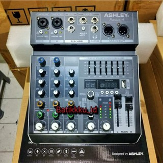 Jual Mixer ASHLEY PREMIUM 4 PREMIUM4 4CH ORIGINAL TERBARU 99 DSP | Shopee Indonesia