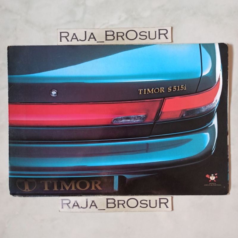 Jual Poster brosur katalog leaflet adul lawas Timor S515/Timor S515I ...