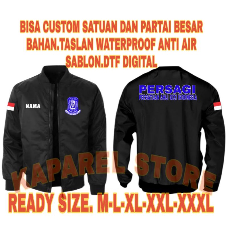 Jual Jaket Bomber Persagi / Bomber Persagi Persatuan Ahli Gizi ...