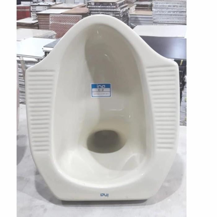 Jual Kloset Sanitary Closet Kloset Jongkok Ina C2 Lantai Bawah | Shopee ...