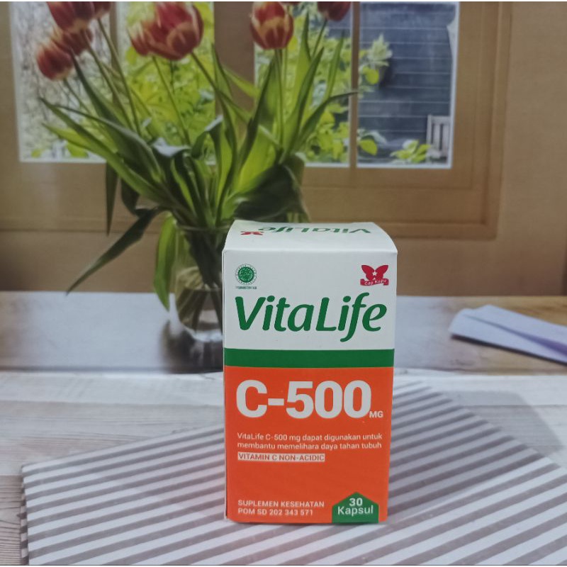 Jual VitaLife C-500mg isi 30 Kapsul | Shopee Indonesia