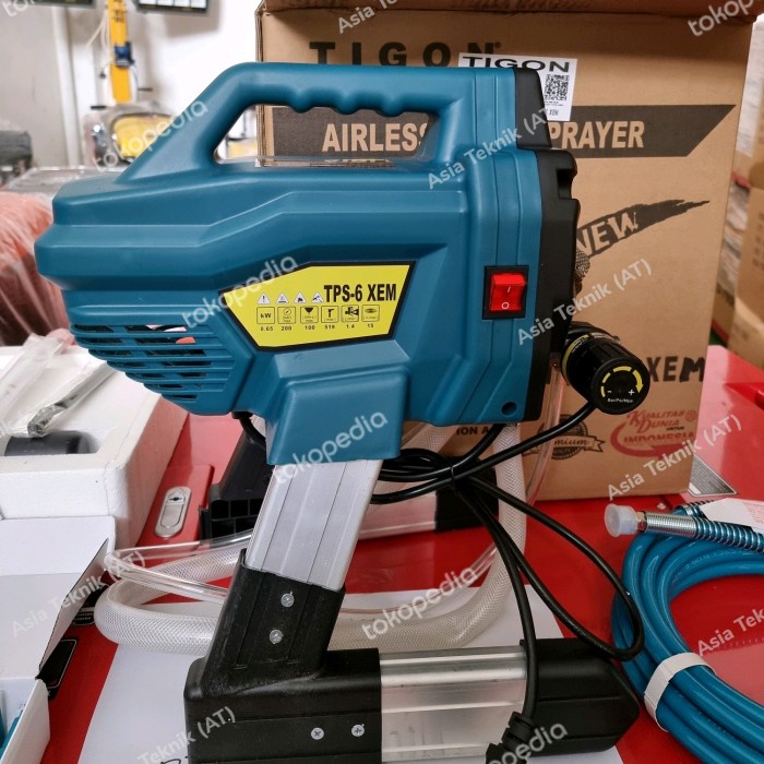 Jual Cat Semprot Airless Paint Sprayer Tigon Tps 6 Xem | Shopee Indonesia