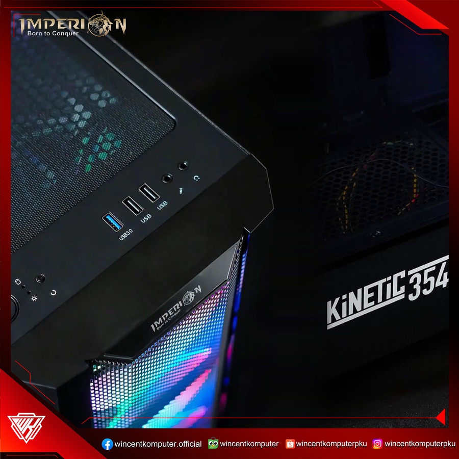 Jual Computer Case / PC Case Imperion Kinetic 354 | Shopee Indonesia