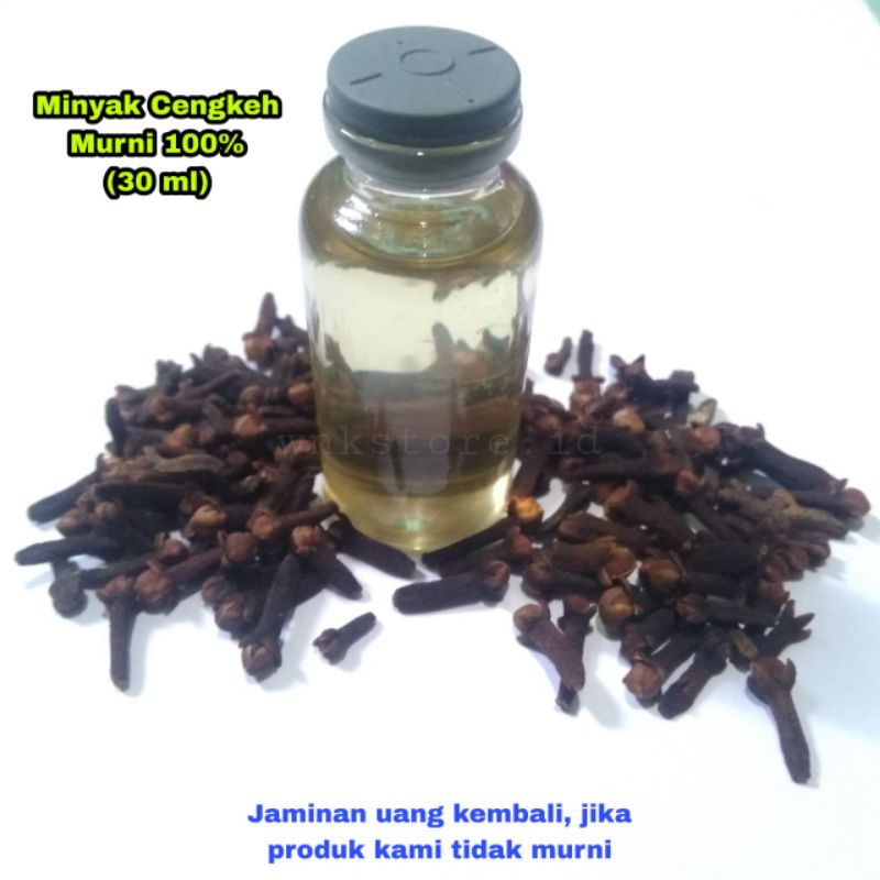 Jual Minyak Cengkeh Asli Murni 100% 30ml (30 ml) / Minyak Cengkeh Obat ...