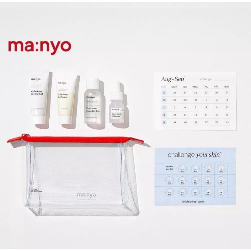 Jual Manyo Manyo Factory Challenge Your Skin Kit | Shopee Indonesia