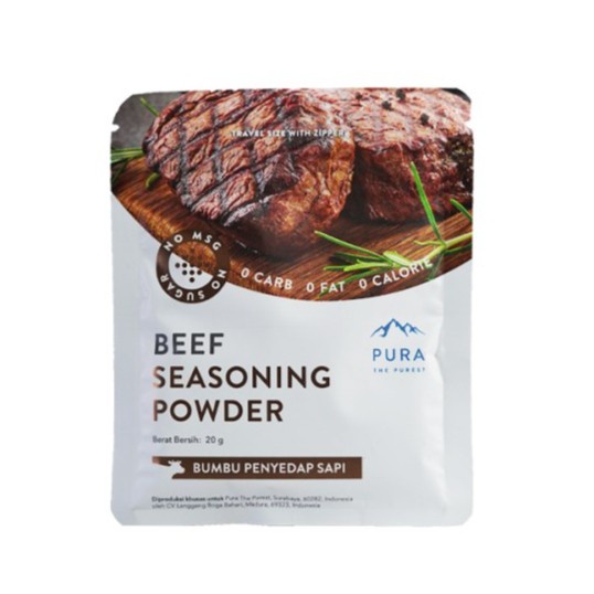 Jual Pura Beef Seasoning Powder 20 Gram | Shopee Indonesia