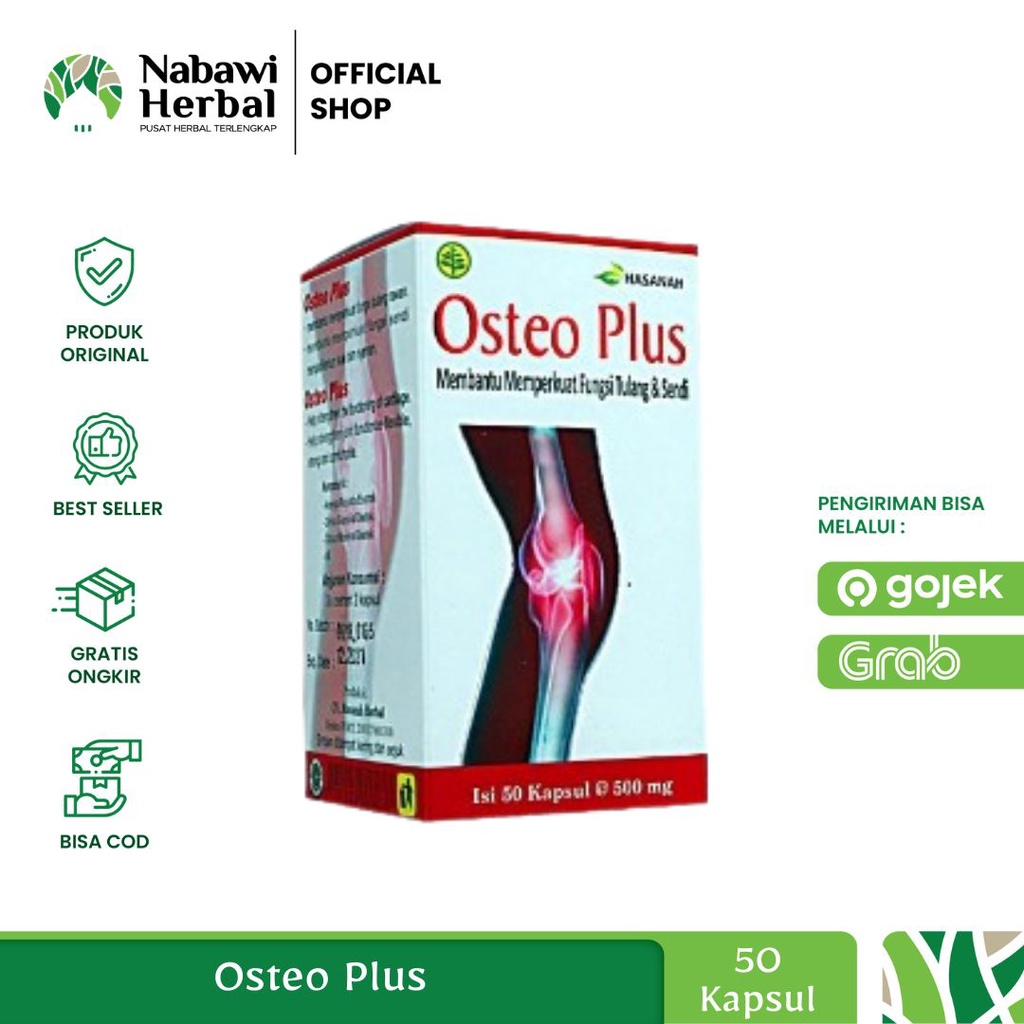 Jual Osteo Plus Hasanah Suplemen Terbaik Persendian dan Tulang | Shopee Indonesia