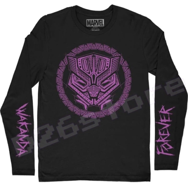 Jual Kaos Black Panther Wakanda Forever Long sleeve Lengan Panjang ... Jual Kaos Black Panther Wakanda Forever Long sleeve Lengan Panjang ...