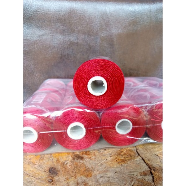 Jual Benang Jahit Nylon No 30 Cap Peniti Benang Jahit Nilon Warna Merah ...