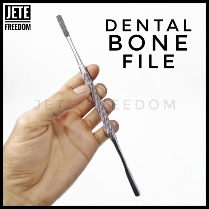 Jual Bone File Polokoff Dental 18.5 cm Alat Kikir Tulang Gigi Currete ...