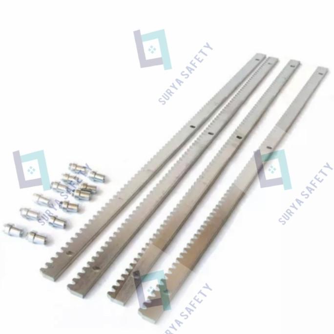 Jual Rel Besi Gerbang tebal 10 mm - Gear Rack Auto Sliding Gate Opener ...
