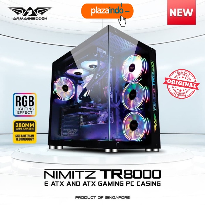 Jual Casing Casing Armaggeddon Nimitz Tr8000 E-Atx - Armageddon Nimitz ...